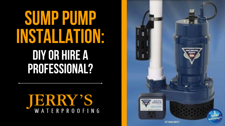 Sump Pump Installation: DIY or Hire a Professional?